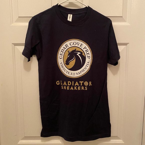 Shirts | Swagger Apple Tv Show Cedar Crest Prep Mustangs Prop Worn Blue ...